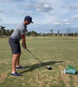 Standing Too Close to Golf Ball – Causes and How to Fix It